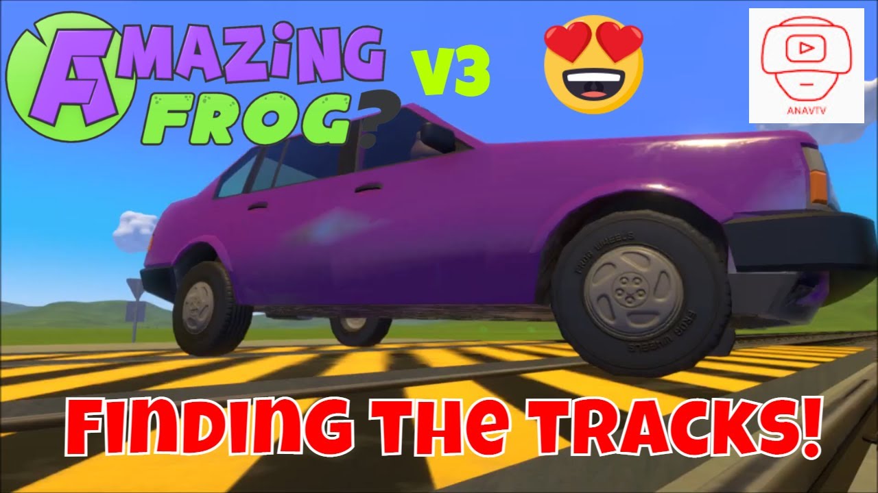 Amazing Frog Gameplay Ep7: Amazing Frog V3 Going to train tracks & not ...