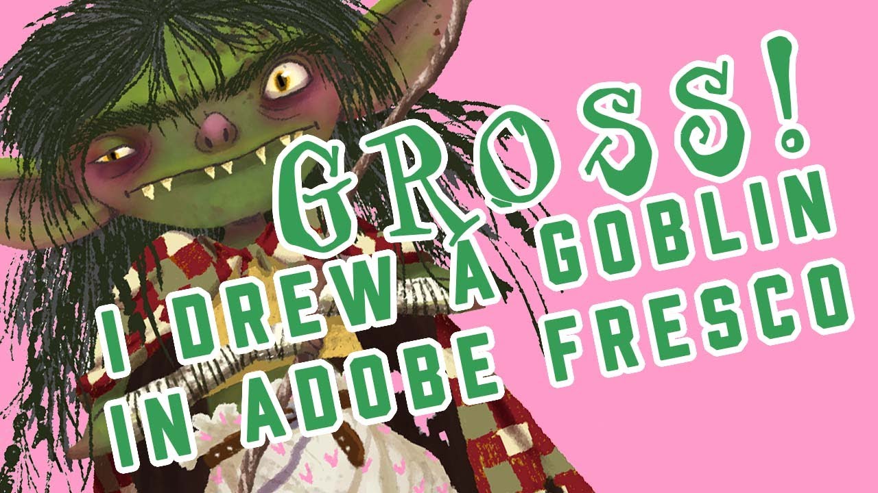 Dirty Goblin DnD Timelapse Digital Painting - YouTube