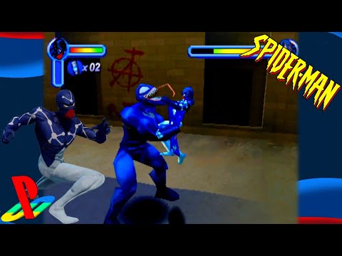 SPIDER-MAN PS1 GAMEPLAY COMPLETO CON EL CAPTAIN UNIVERSE - YouTube