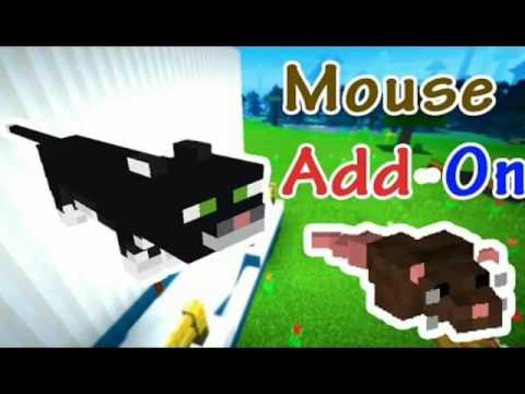 MINECRAFT PE 1.1 OFICIAL SER RATÓN NO ES FÁCIL MOUSE-ADDON:como ...