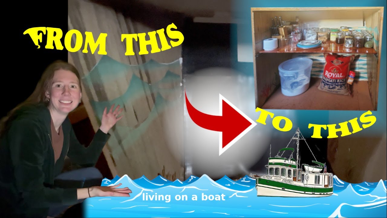 Another Project Living on a BOAT | diy backsplash tiles and makeshift ...