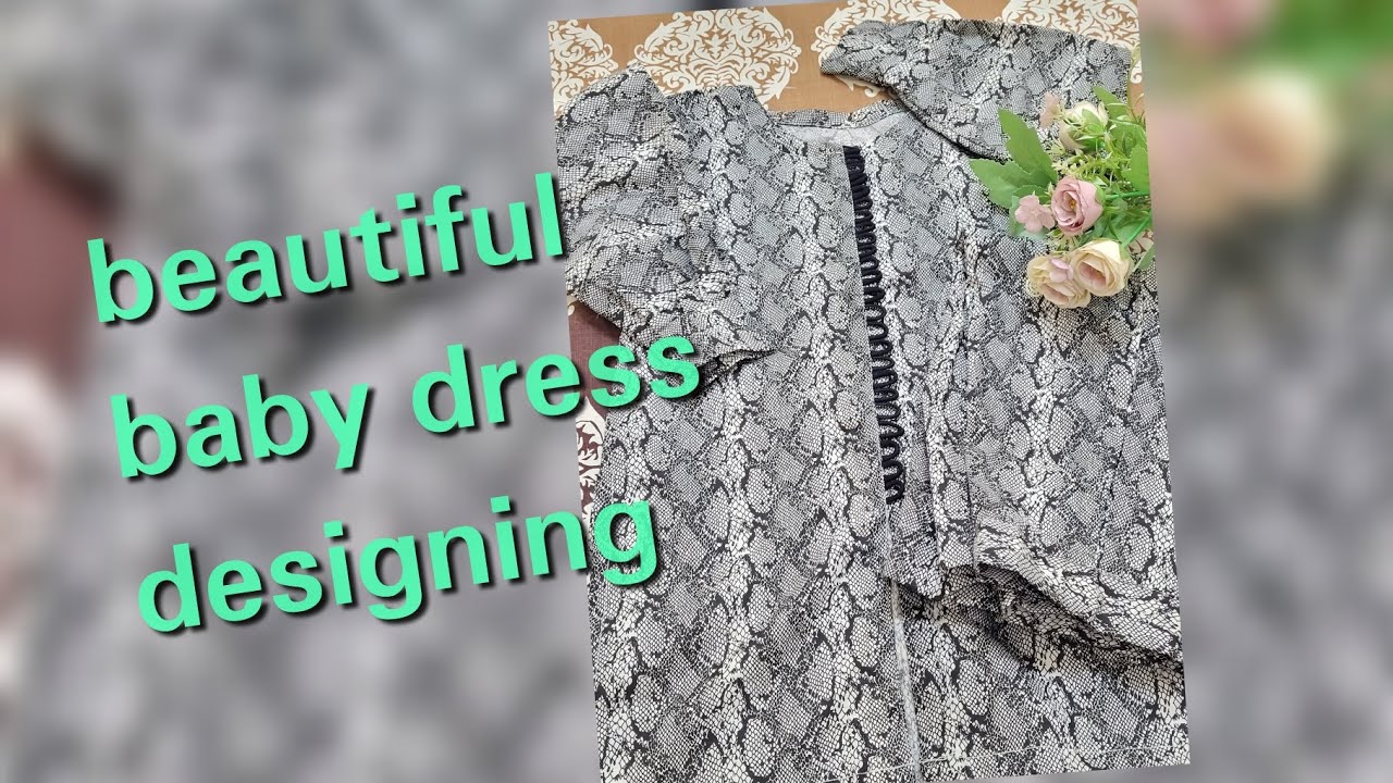 simple and stylish baby dress|| baby girl dress design|| @needaamin ...