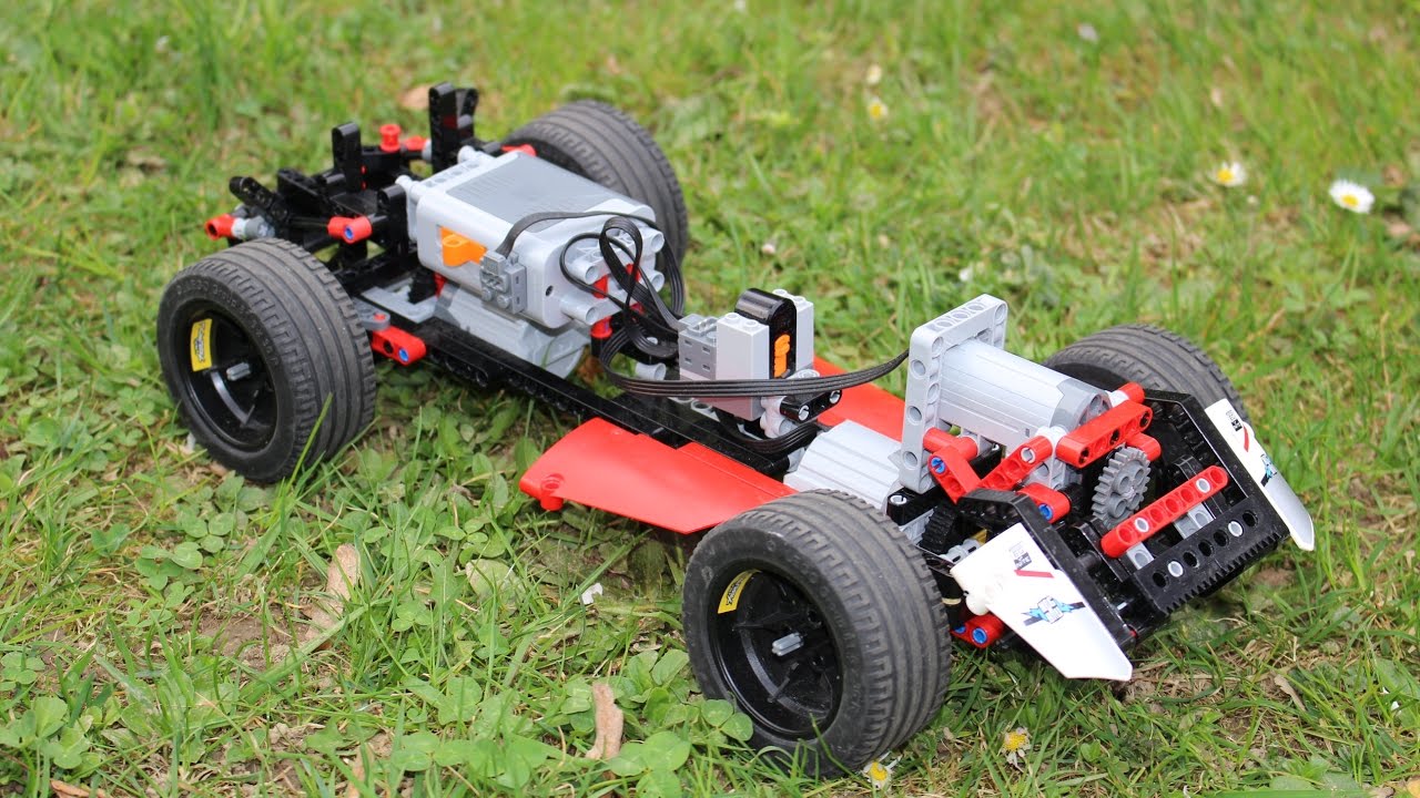 Lego fast 4WD RC Rally Car - YouTube