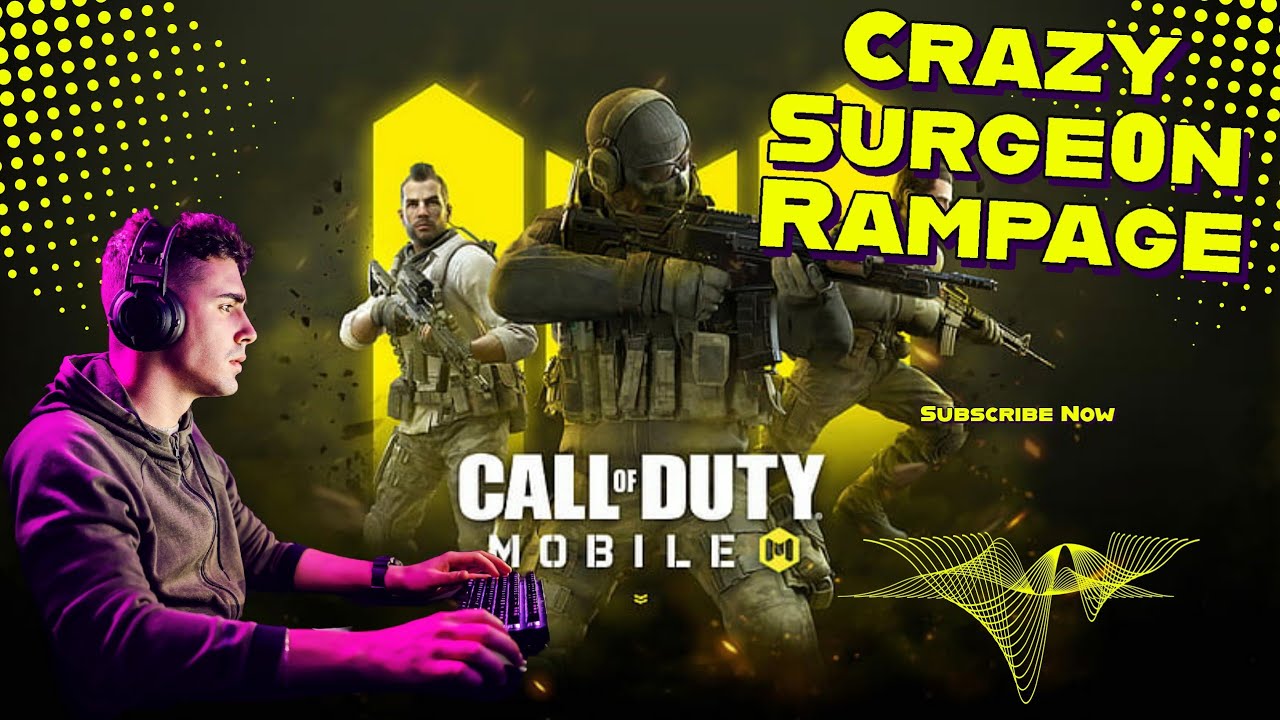Call of Duty Mobile Gameplay - crazySurge0n Rampage - YouTube