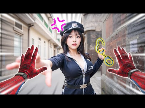 Spider-Man: Into The Spider-Verse| Spider-man fights with Super Heros for the beautiful ATM girl