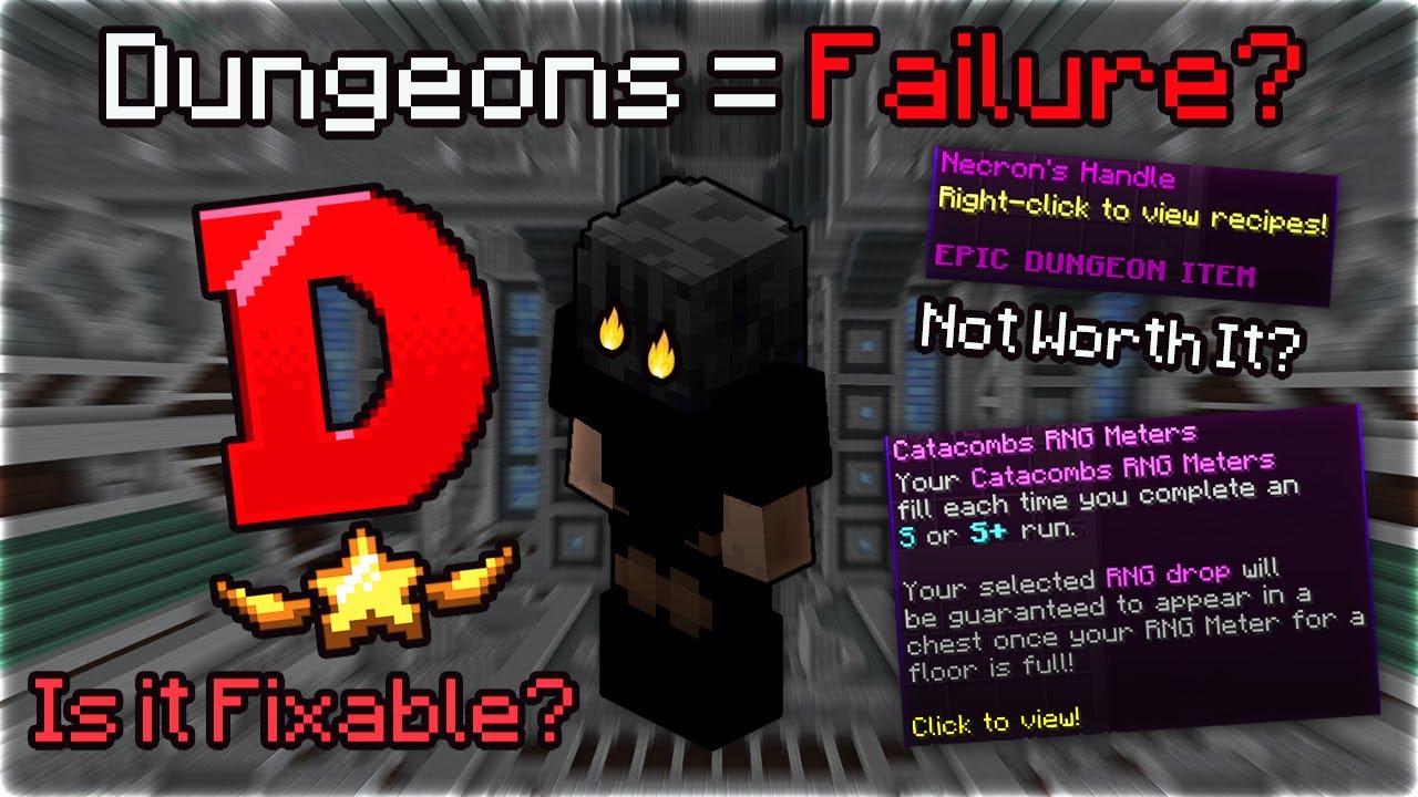 Are Dungeons A FAILURE? - My Honest Opinion (Hypixel Skyblock) - YouTube