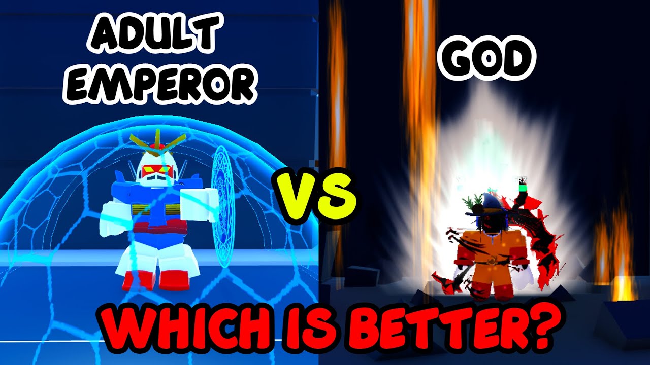 Adult Emperor or God Class (What is Better?) | OPM Saitamania Roblox ...