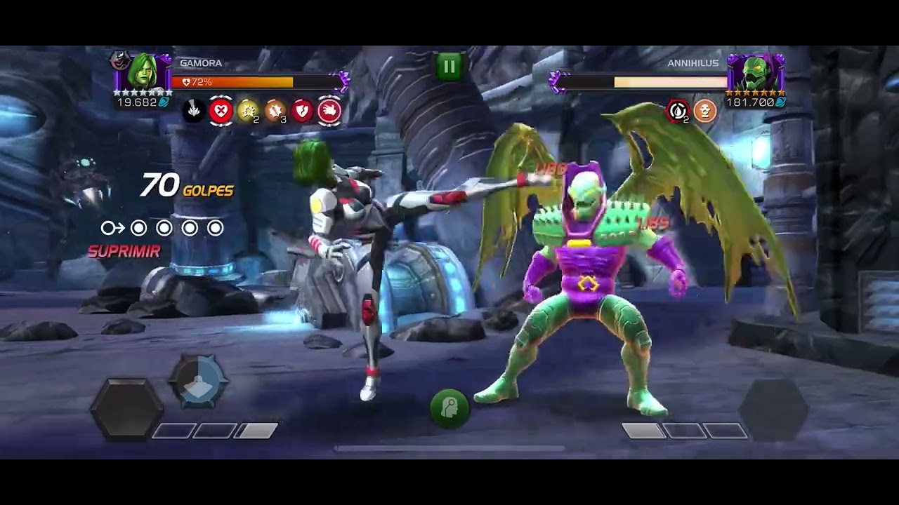 SPRING OF SORROW - PRIMAVERA DEL DOLOR - GAMORA VS ANNIHILUS - ETIQUETA ...