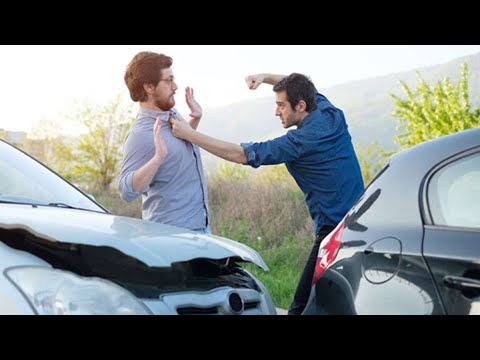 The greatest road rage of all time - cartoon characters fight in road ...