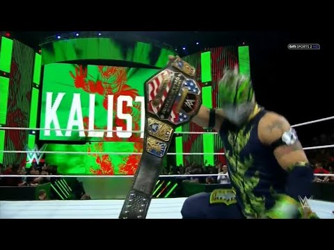 WWE Kalisto vs Heath Slater 2016