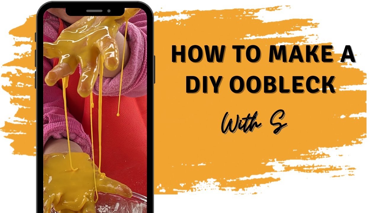 DIY Oobleck For Science Project With 3 Simple Ingredients - YouTube