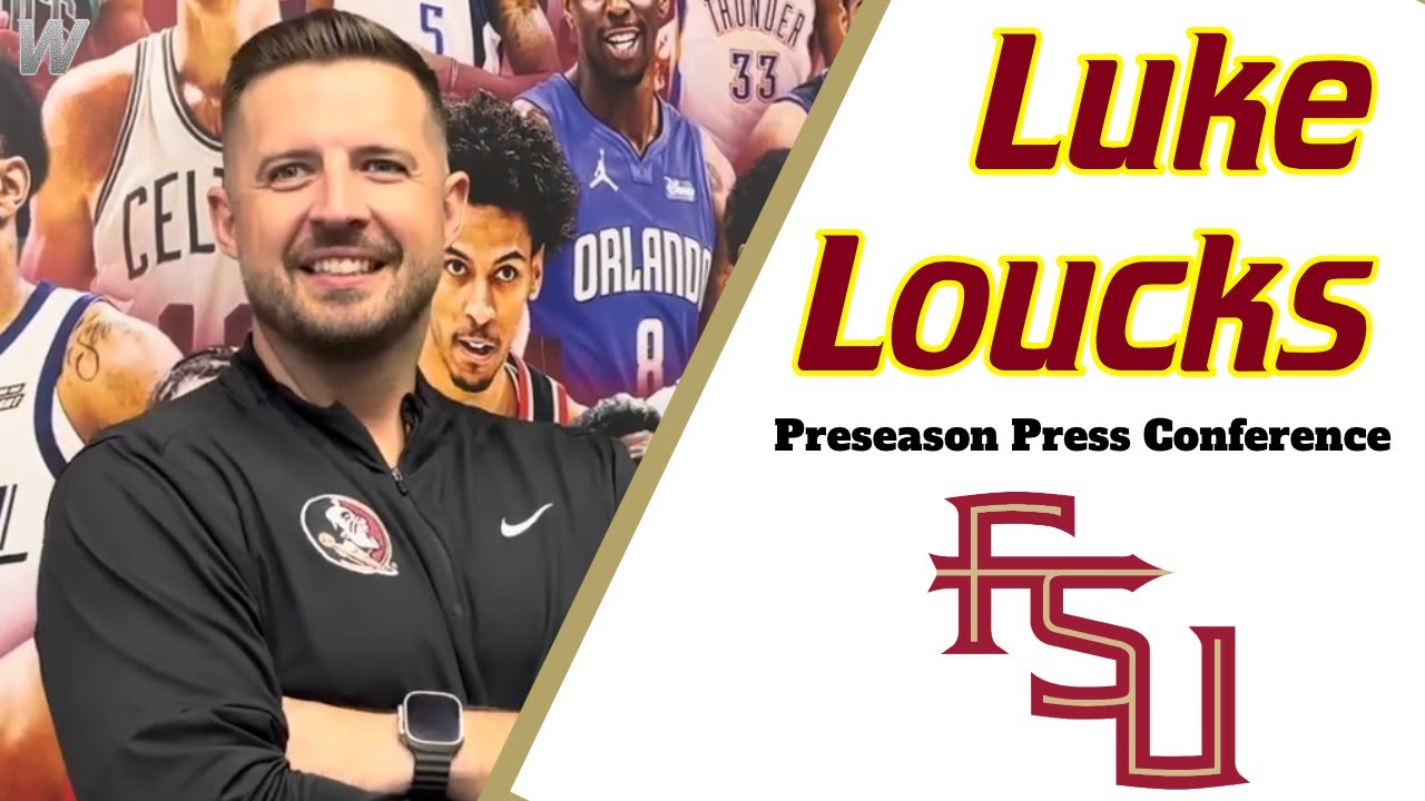 Luke Loucks Press Conference 9-23-25 | Florida State Basketball | FSU ...