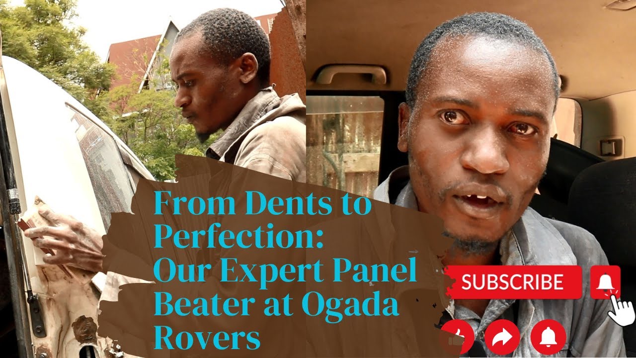 From Dents to Perfection: Our Expert Panel Beater at Ogada Rovers - YouTube