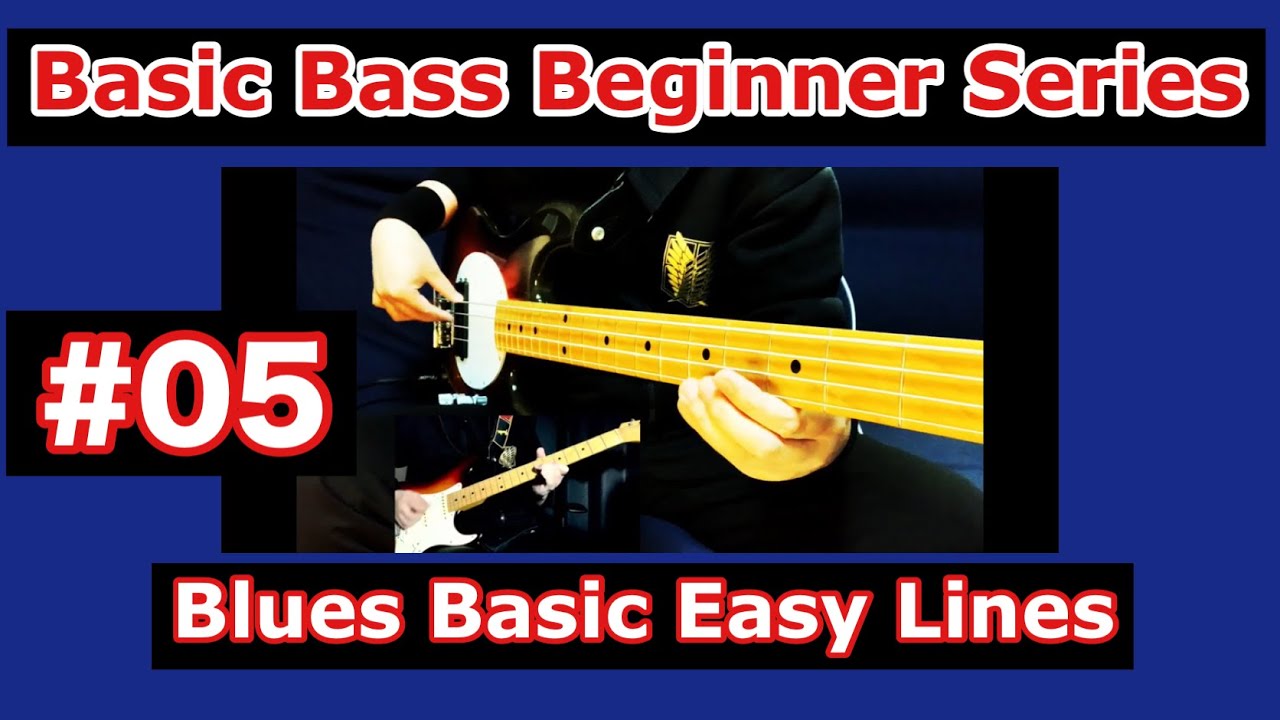 Easy Blues Progression for Beginners Bass - YouTube