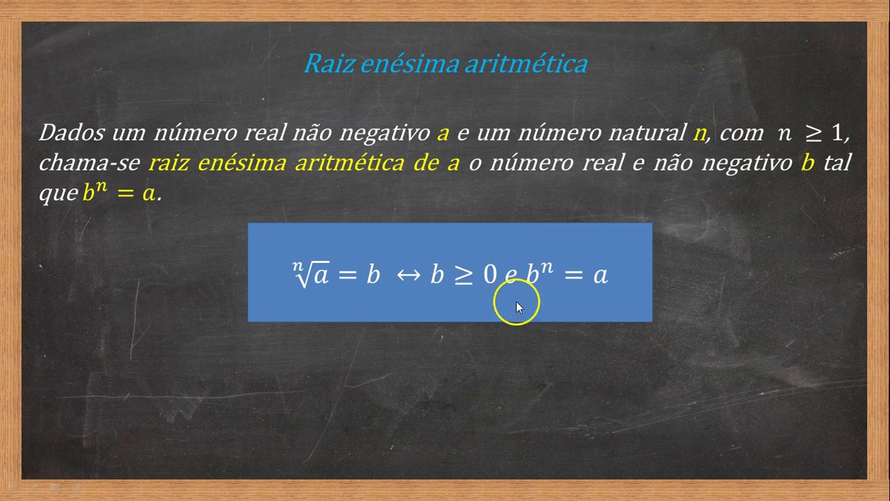 FUNÇÃO EXPONENCIAL - Raiz Enésima - YouTube