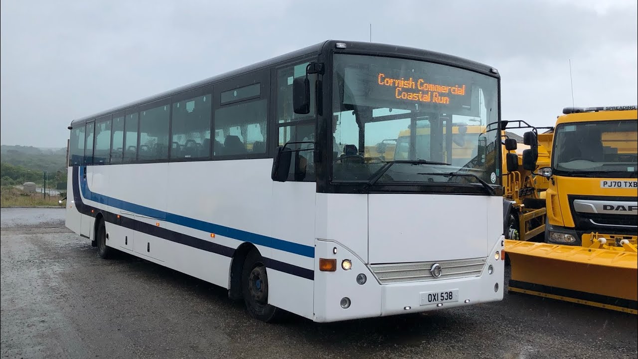 Mounts Bay Coaches OXI 538 (DX53 LFY) Irisbus (Iveco) Scolabus - YouTube