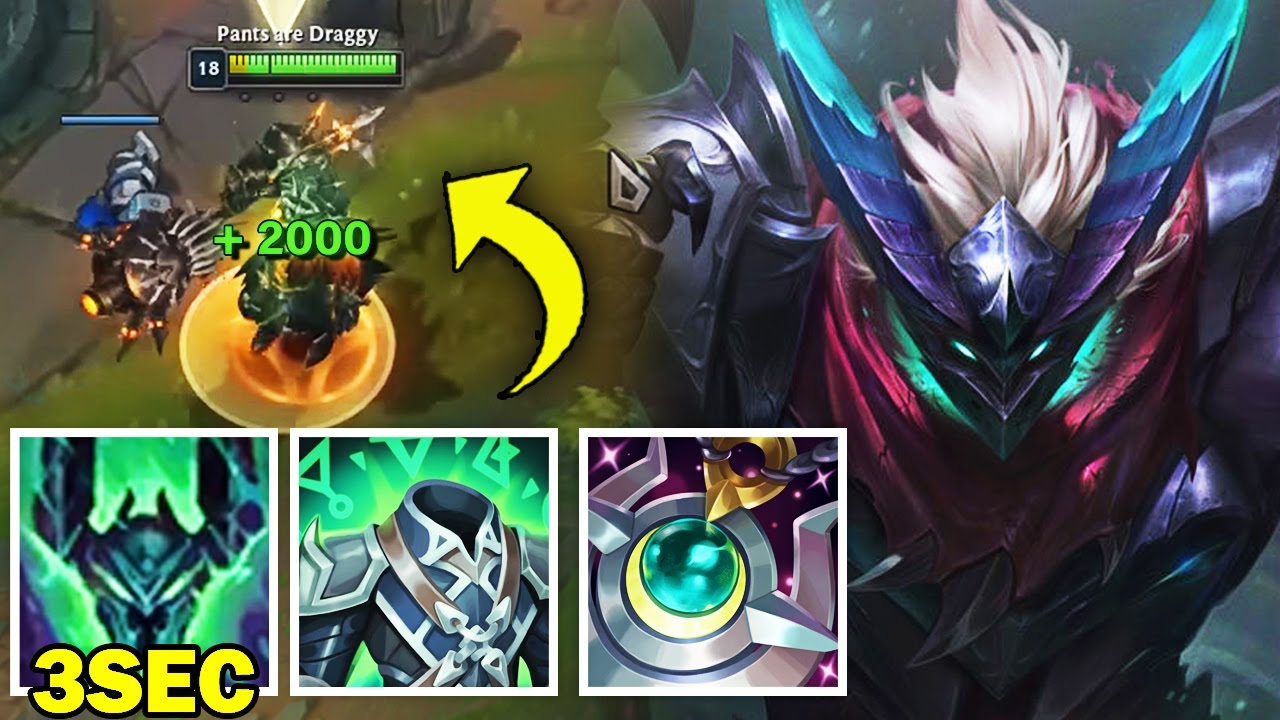 Mathematically Correct Mordekaiser heals 2000 HP every 3 seconds (Legit ...