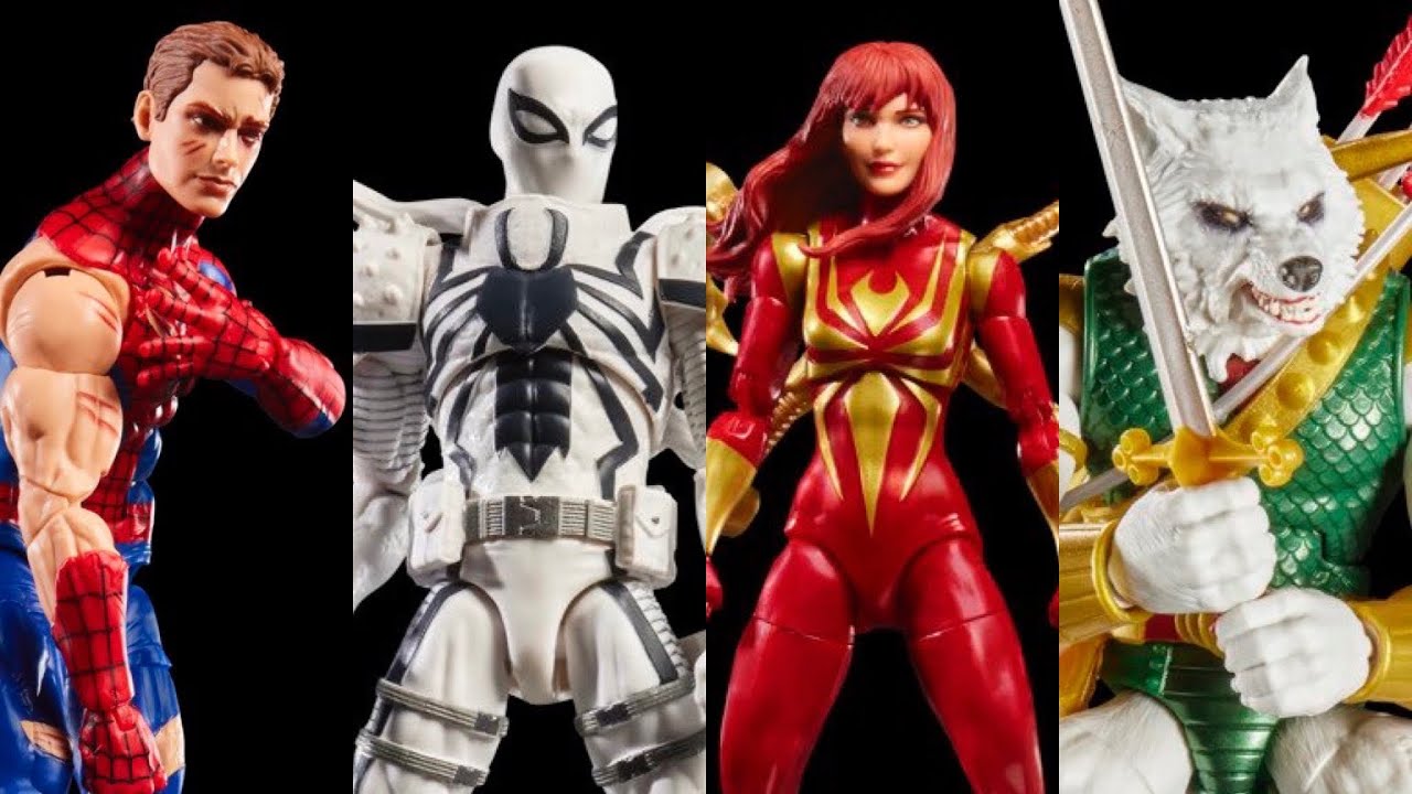 New Marvel Legends Spider-Man Magic The Gathering action figures ...