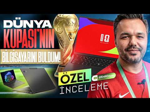 Dünya Kupası'nın resmi bilgisayarını buldum | Özel video - Türkiye'de ilk