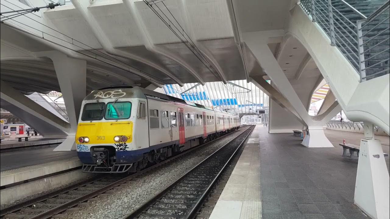 SNCB AM80 N° 303 comme RER Liège Ligne S41 vers Verviers-Central en service dans Liège ...