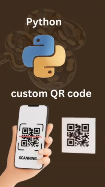 Create a Costom 'QR code' for yourself | #pythonprogramming | #qrcode | #ethicalhacking - YouTube