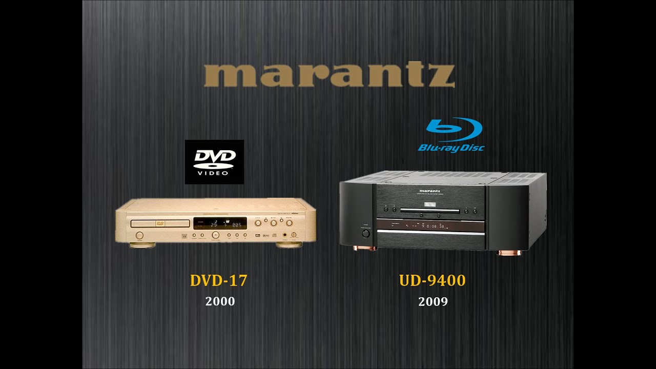 All marantz DVD/BD Player/Pro series history of the 1997+2016 - YouTube