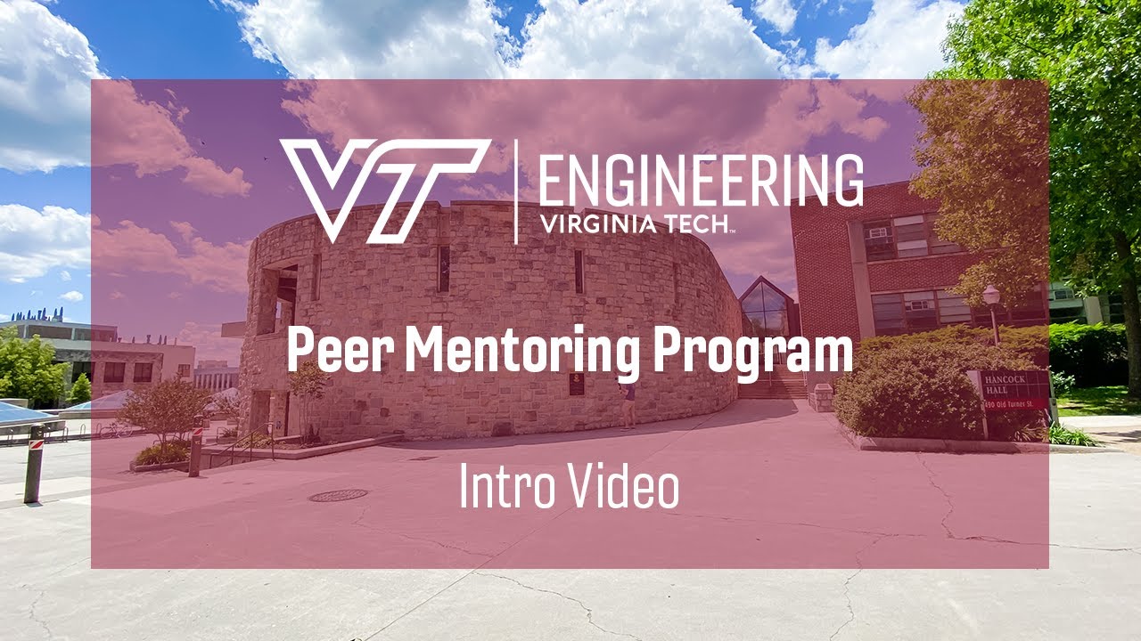 Virginia Tech CEED Peer Mentoring - YouTube