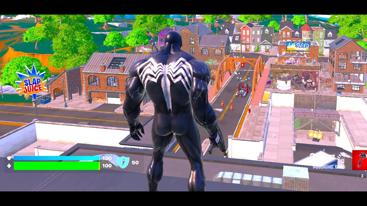 Fortnite Venom In Two Matches Battle Royale (MARVEL SERIES) - YouTube