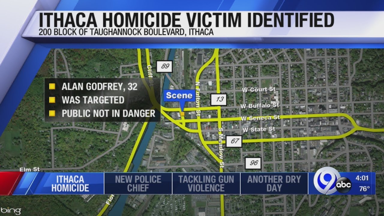 Ithaca homicide victim identified - YouTube