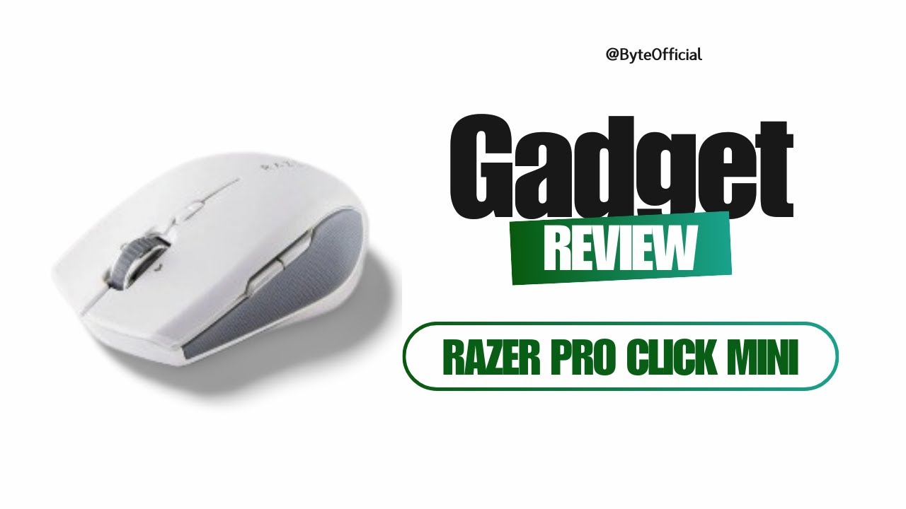 Razer Pro Click Mini | Unboxing, Setup & Review - YouTube