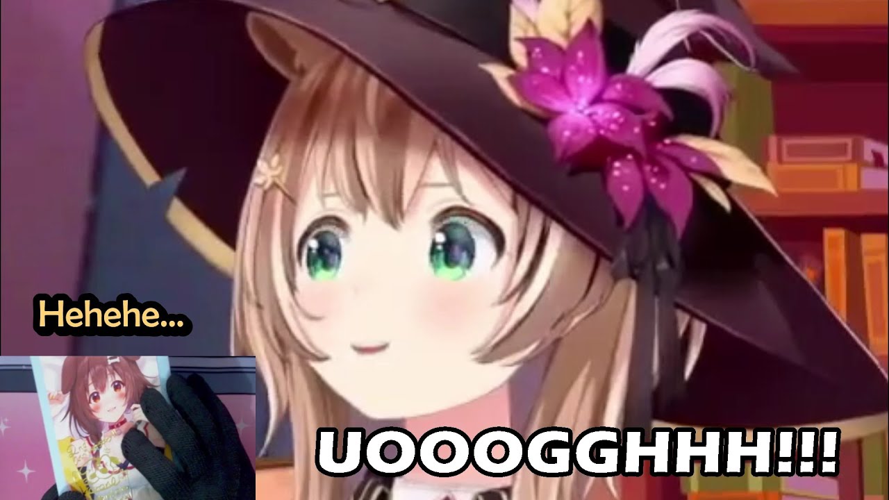 Risu Goes Nuts When Showing Her Korone Postcard from Korone's 2nd ...