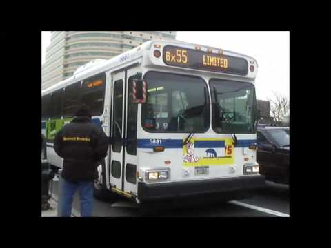 MTA New York City Bus: 2003 New Flyer D60HF Articulated #5681 on the ...