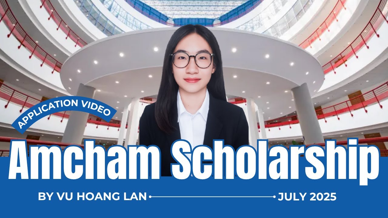 AmCham Scholarship 2025 | Vu Hoang Lan | National Economics University - YouTube