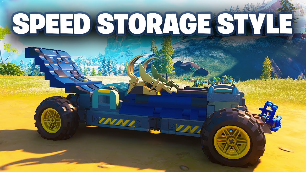 *NEW* How to build Speed, Storage & Style vehicle in LEGO Fortnite ...