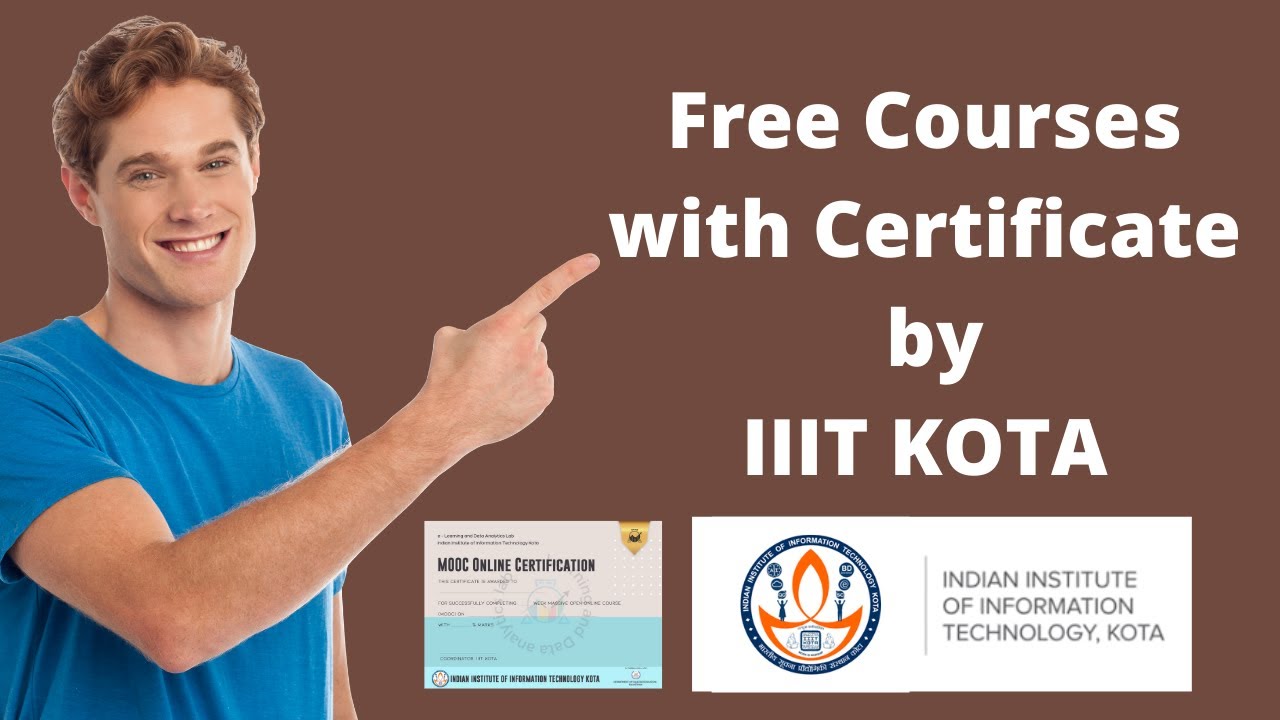 Free Courses with Certificate by IIIT Kota - YouTube