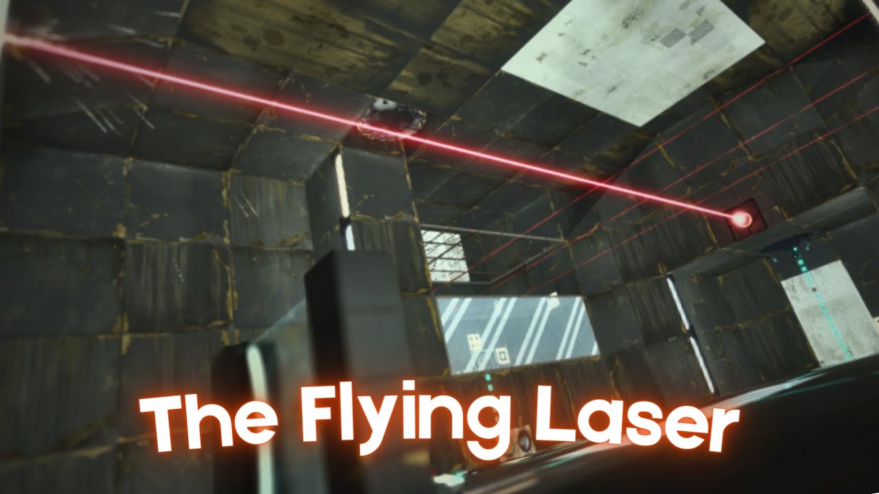 Portal 2: The Flying Laser walkthrough - YouTube