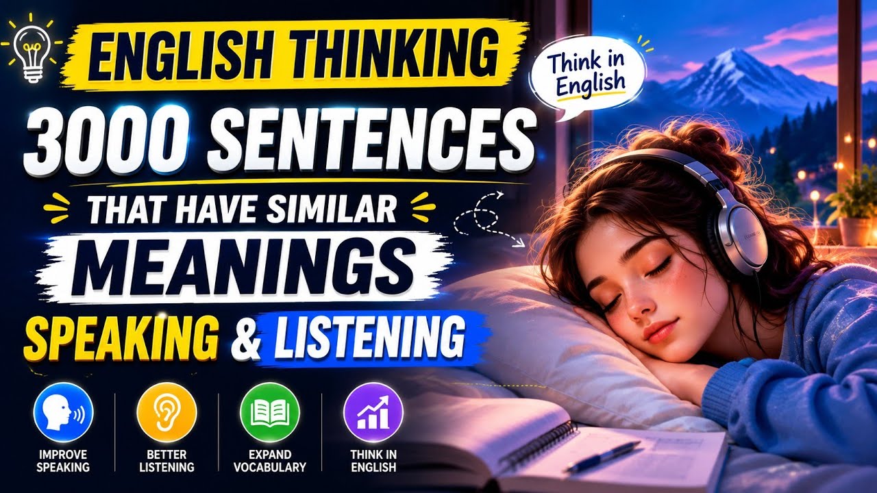 English listening and speaking practice: 3000 Sentences that have ...