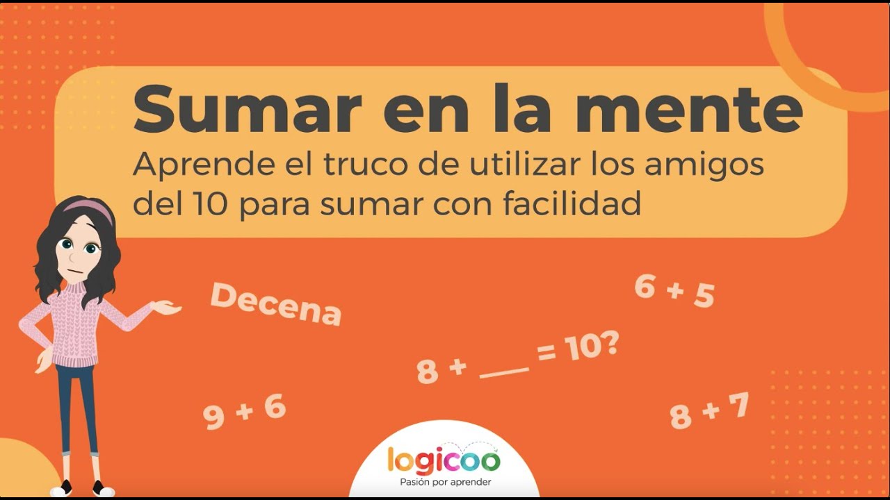 ¿Cómo sumar en la mente? Aprende fácil y rápido - YouTube
