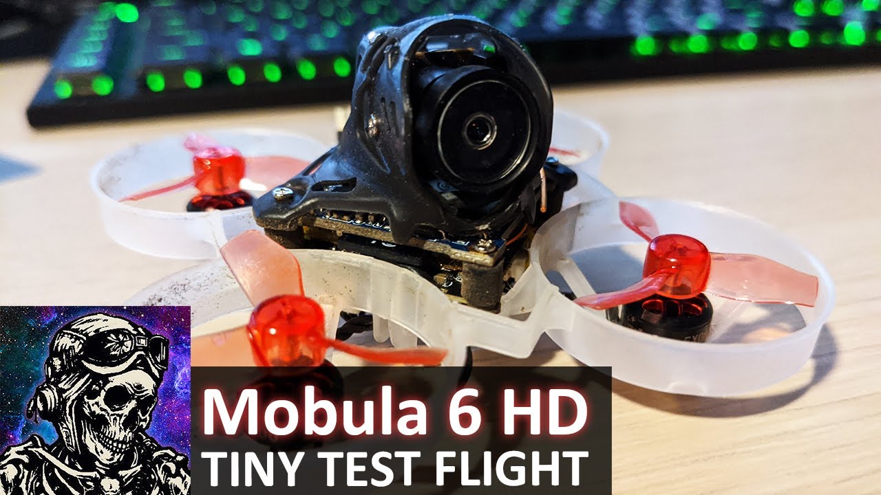 Tiny Test Flight - Mobula 6 HD - YouTube