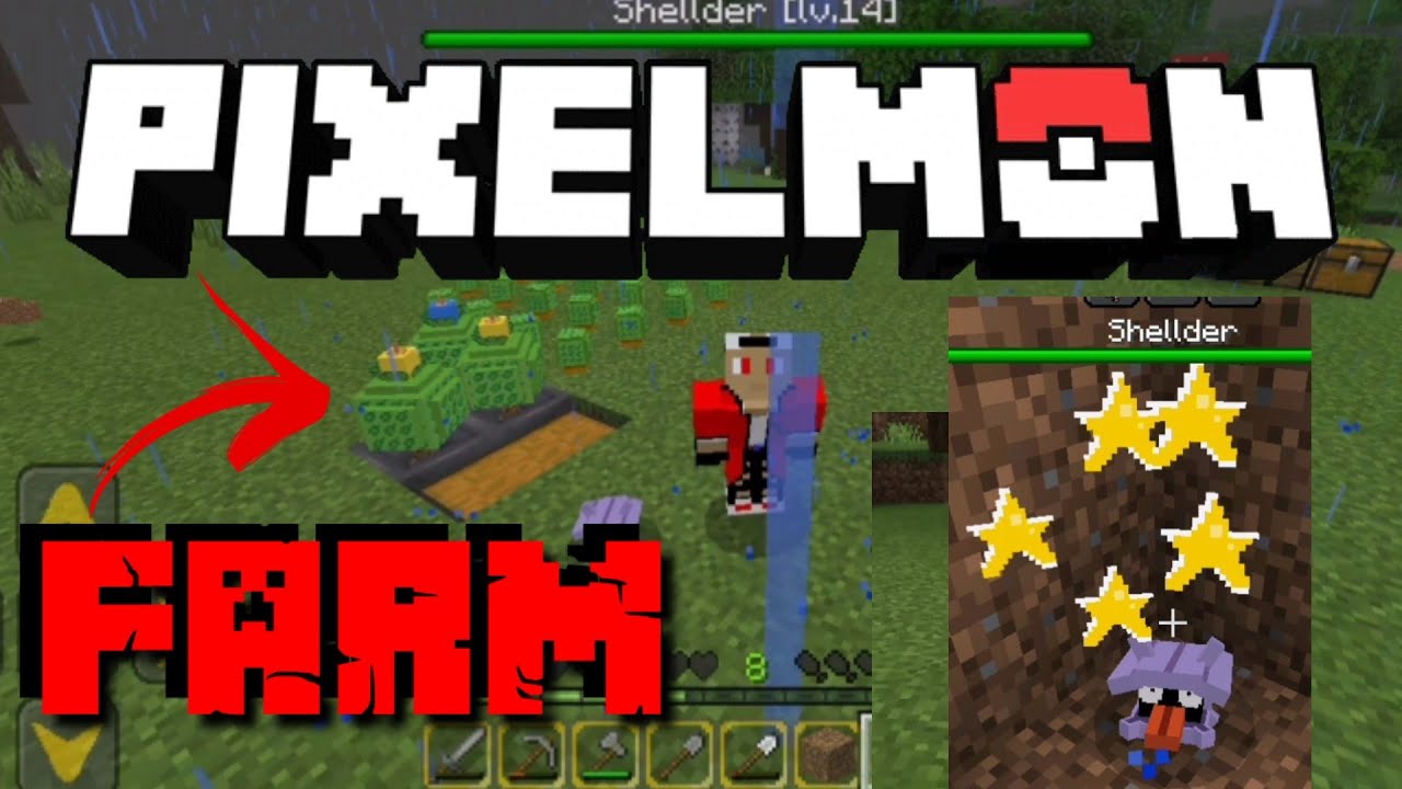 Minecraft Pixelmon: #ep2 Farm de apricorn - YouTube