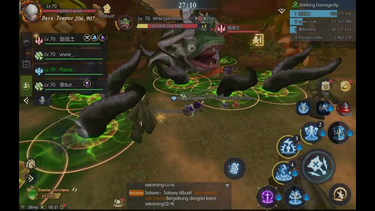 Dragon Nest 2 Evolution : Green Dragon Nest Challenge Stage 3 Petrification Cave - YouTube