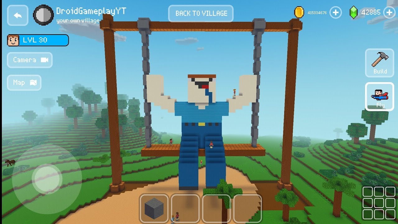 Noob Swinging - Block Craft 3d: Building Simulator Games for Free - YouTube