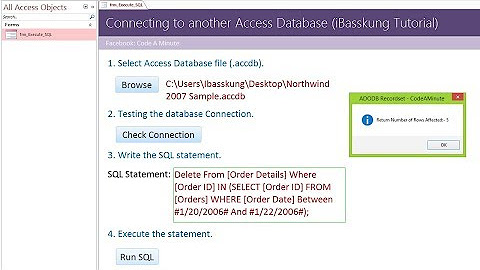 Microsoft Access VBA Programming (Visual Basic for Applications) - YouTube