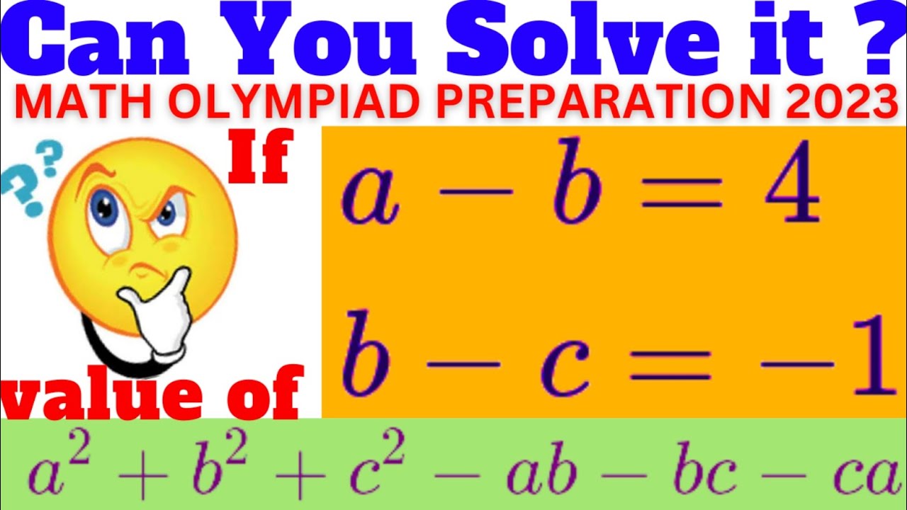 Math Olympiad Questions|Find The Value|You Should Know This Trick ...