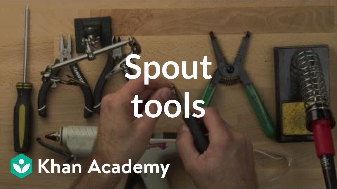 Spout tools | Home-made robots | Electrical engineering | Khan Academy ...