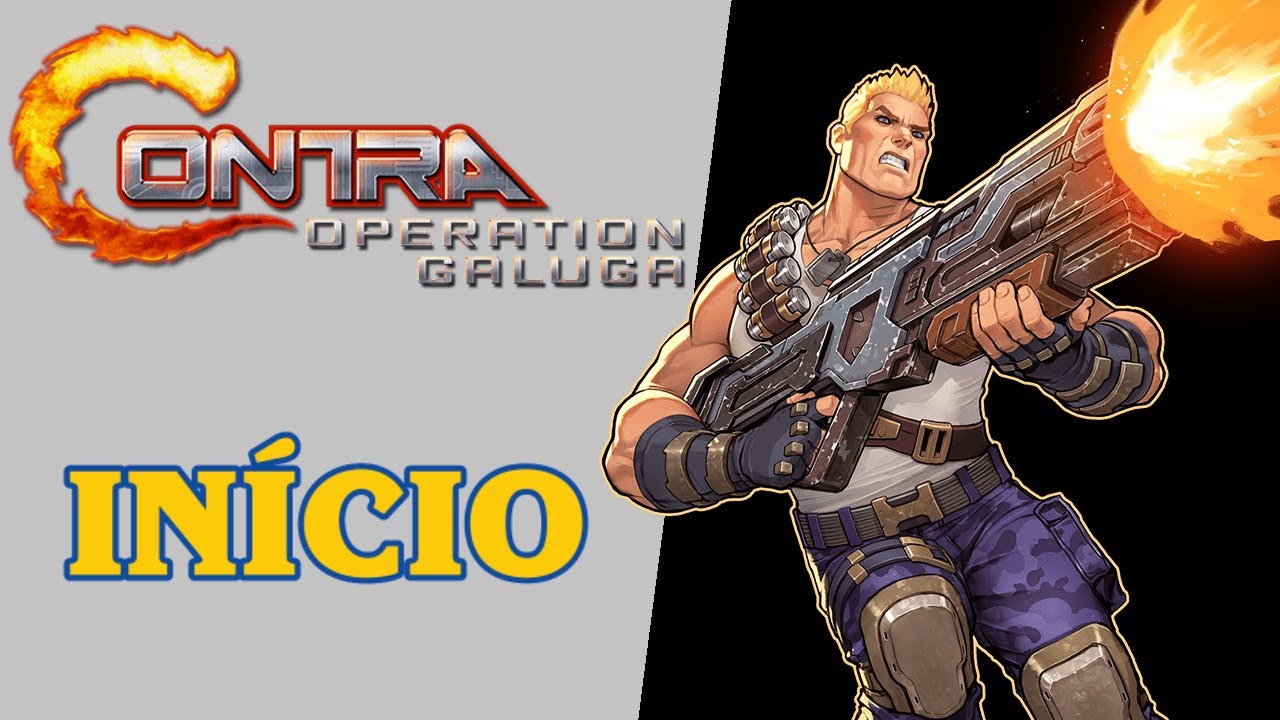 CONTRA OPERATION GALUGA o início do game em 4K no PS5 #Detonado 1 ...