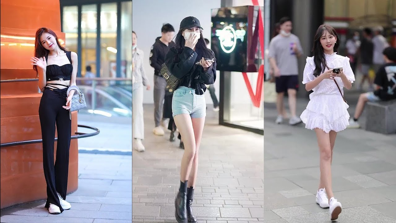 Chinese Girls Street Fashion Ep 12 - YouTube