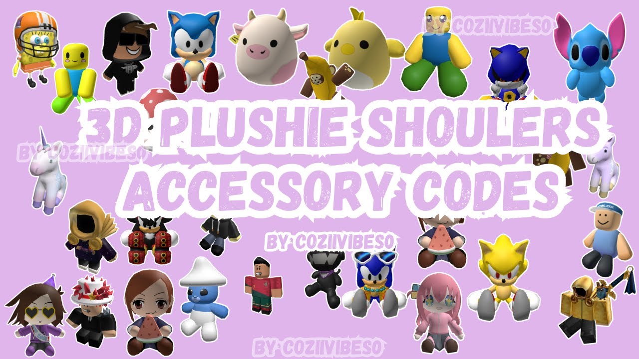 Berry Avenue Codes Shoulders Plushie P1 🧸 BLOXBURG & BROOKHAVEN #roblox ...
