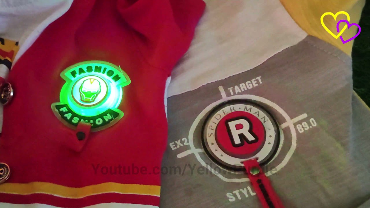Newest LED Tshirts with RGB LED || LED GLUWY T-Shirts - YouTube