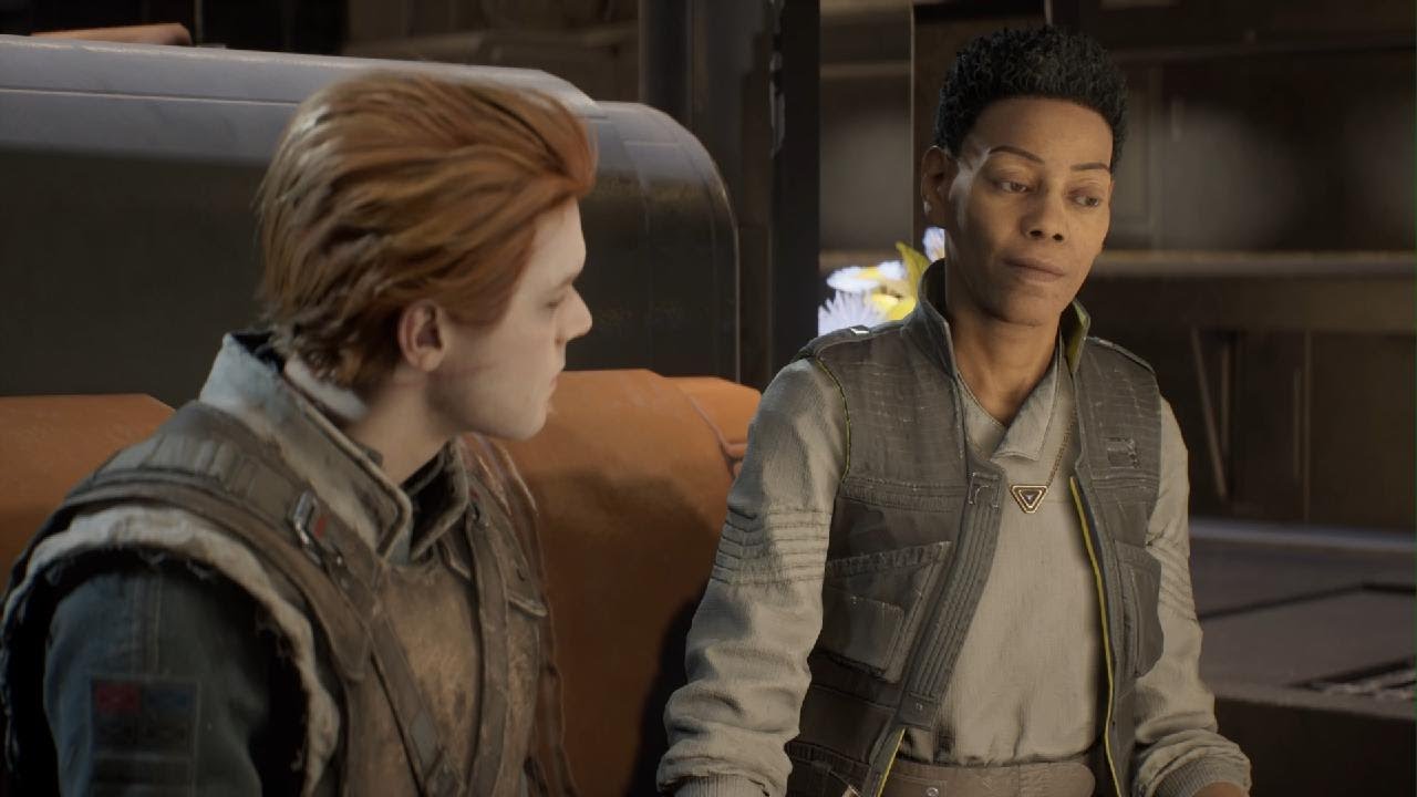 STAR WARS Jedi: Fallen Order First fight with second sister - YouTube